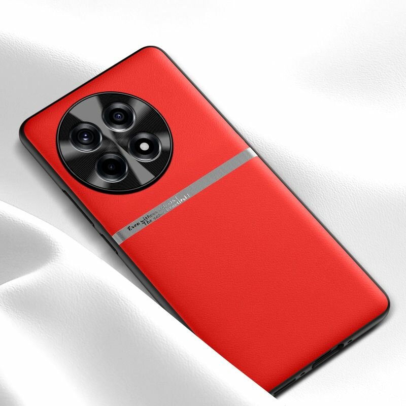 Чехол для OnePlus 13R / Ван Плюс 13Р / Оне Плас 13Р / OnePlus ACE 5 Pro / OnePlus ACE5 Кожаная мягкий TPU антиударный чехол