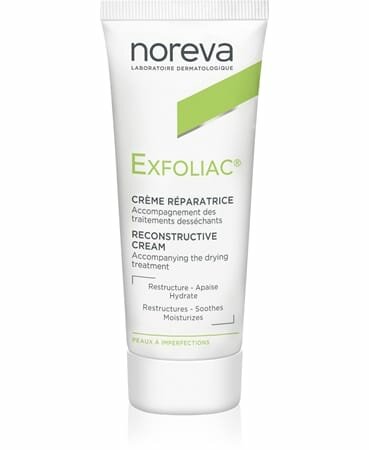 Крем для ухода за кожей Noreva Exfoliac Reconstructive Cream, 40 мл