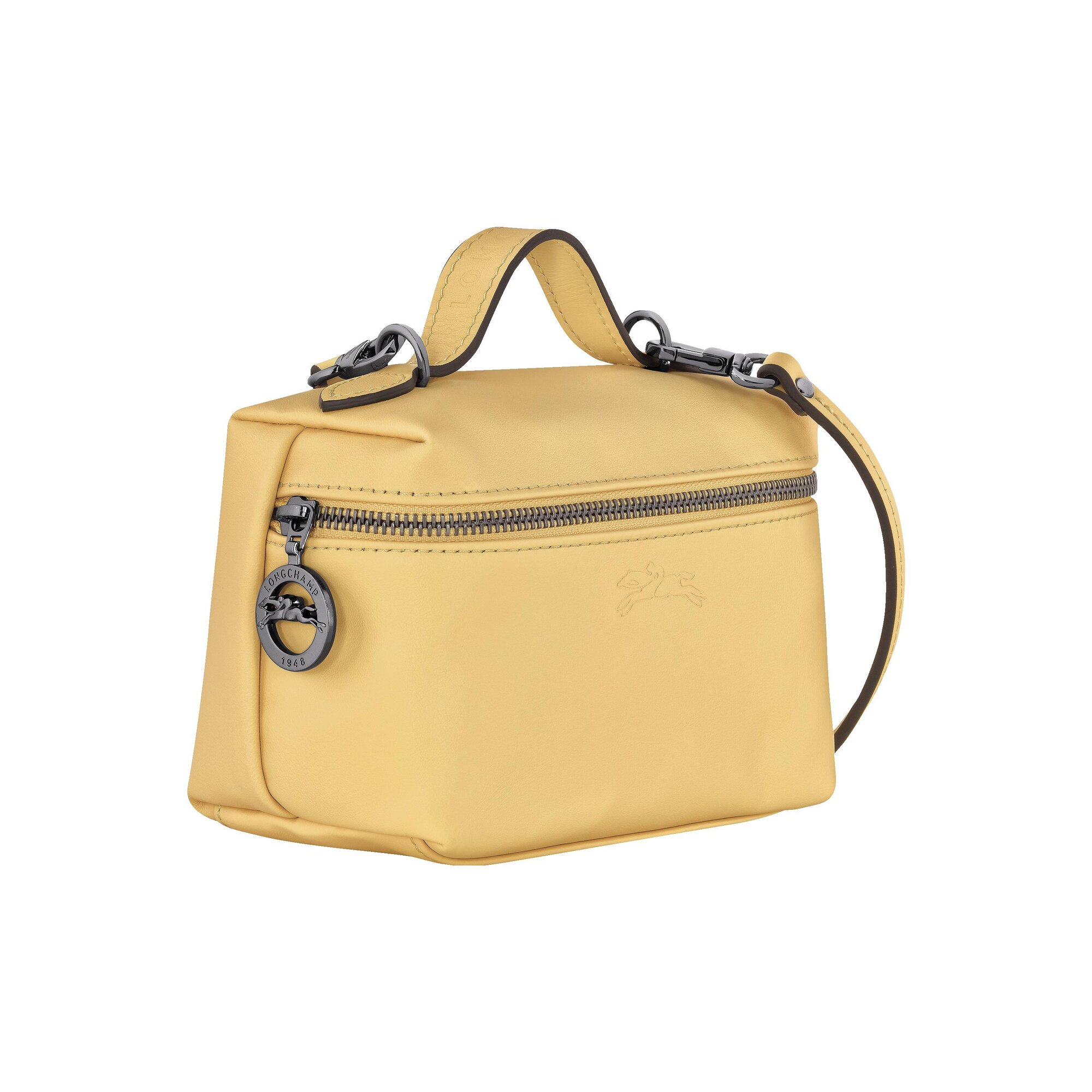Сумка Longchamp Le Pliage Xtra, фактура матовая, пшеничный  — фото 1