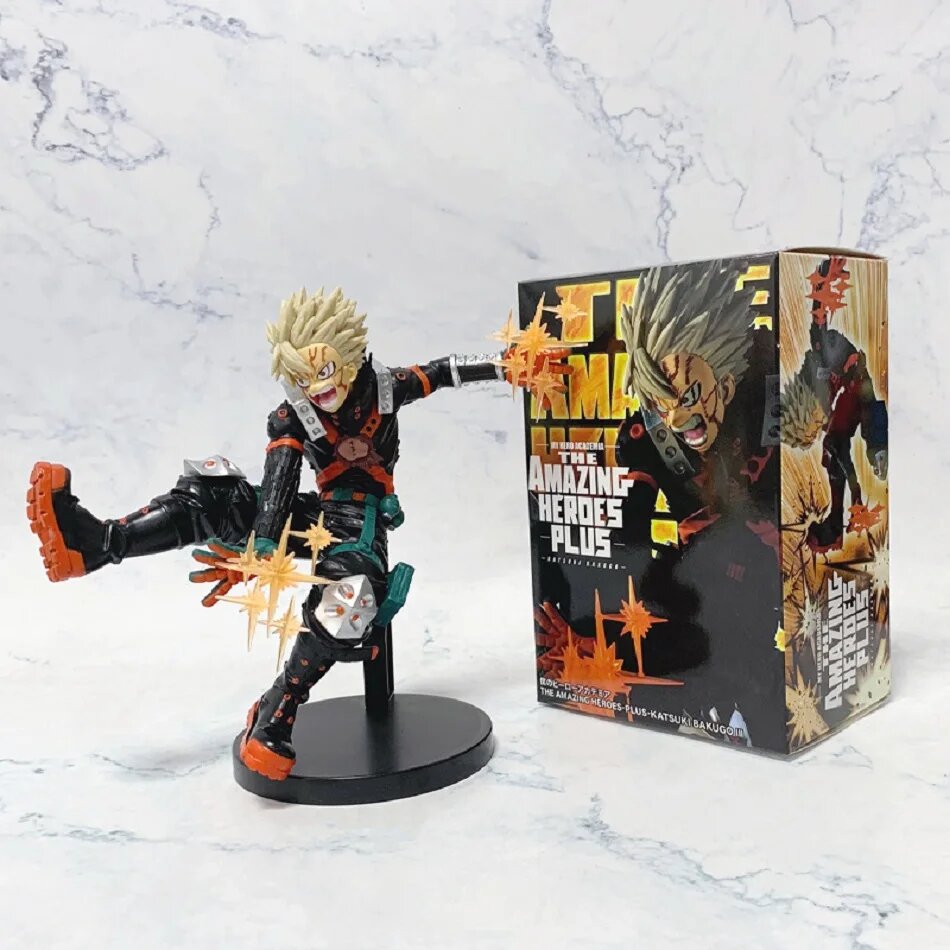 Фигурка Bakugou Katsuki My Hero Academia, 18см, Черный