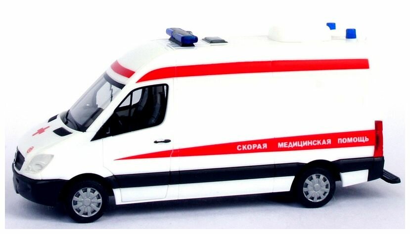 834931 HERPA Модель автомобиля Скорая помощь 03 MB Sprinter 2006 H0 1/87