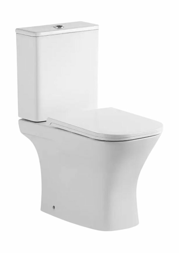 Унитаз напольный Bau Spectrum square Hurricane-5, BS0005-HQ5