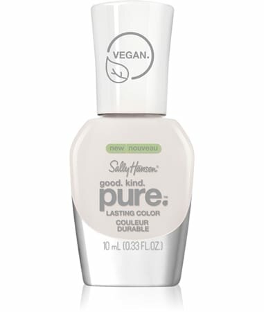 Лак для ногтей Sally Hansen Good. Kind. Pure, оттенок White Tea, 10 мл