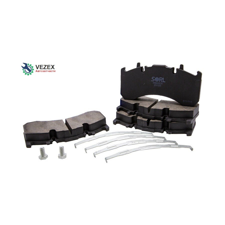 SORL HM4808AK008 колодки тормозные дисковые!\ RVI, VOLVO