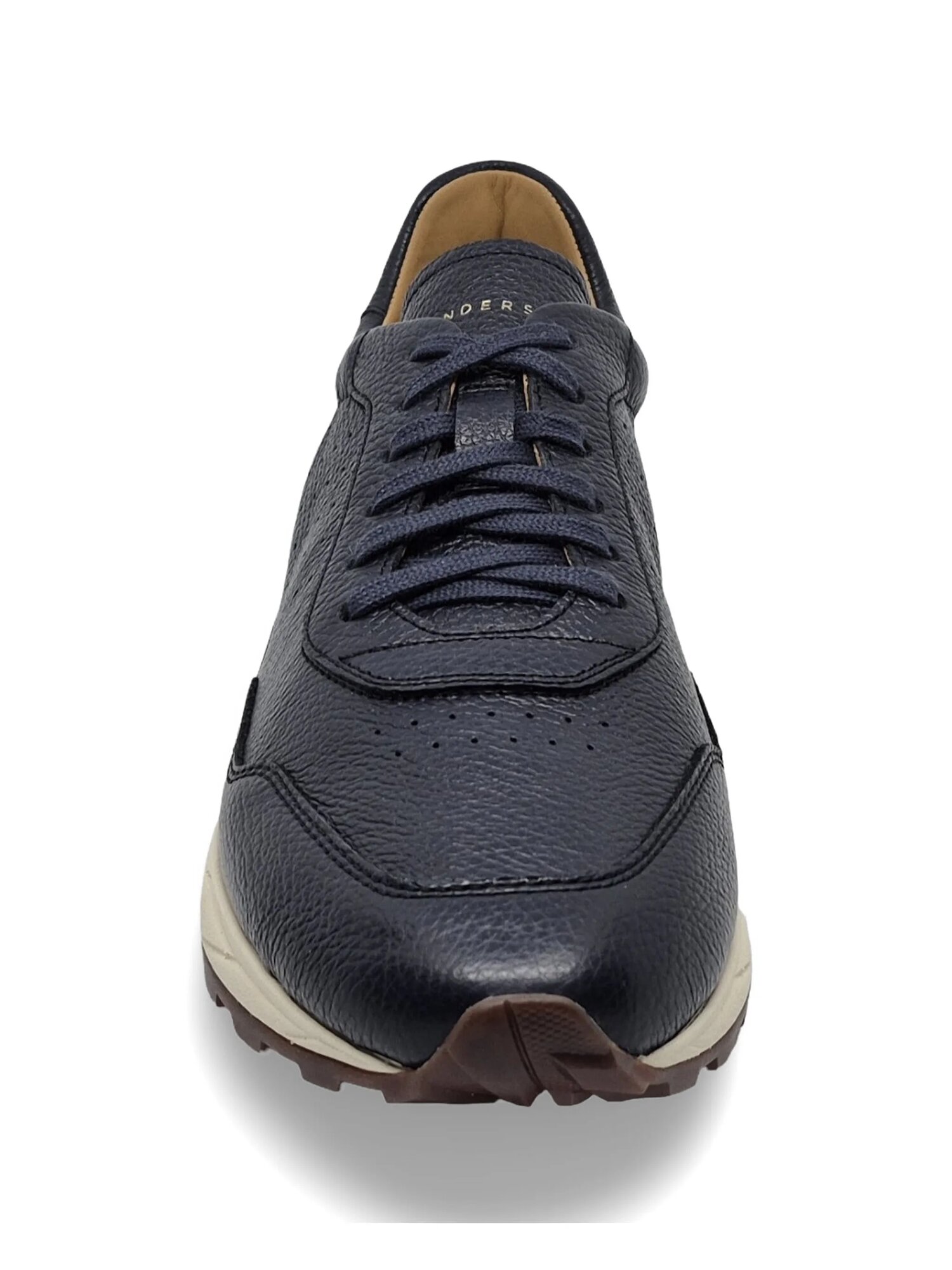 Кроссовки HENDERSON BARACCO Pebbled-leather sneakers, размер 45 — фото 1