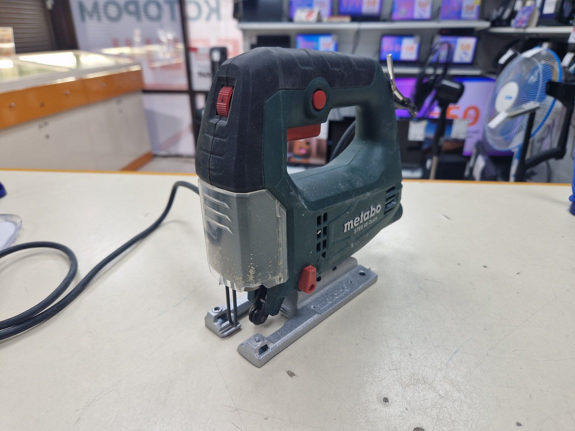 Лобзик Metabo Steb 65 Quick 601030000 450вт,600-3100/м, мтн, коробка, вес 1.9кг БП-П0035257