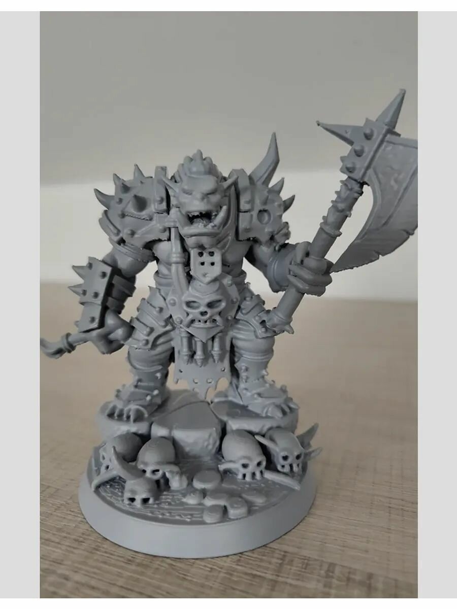 Фигурка "Orc Warrior" 3D печать из пластика