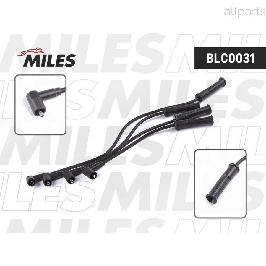 MILES BLC0031 Высоковольтные провода зажигания RENAULT LOGAN/CLIO/MEGANE 1.4/1.6