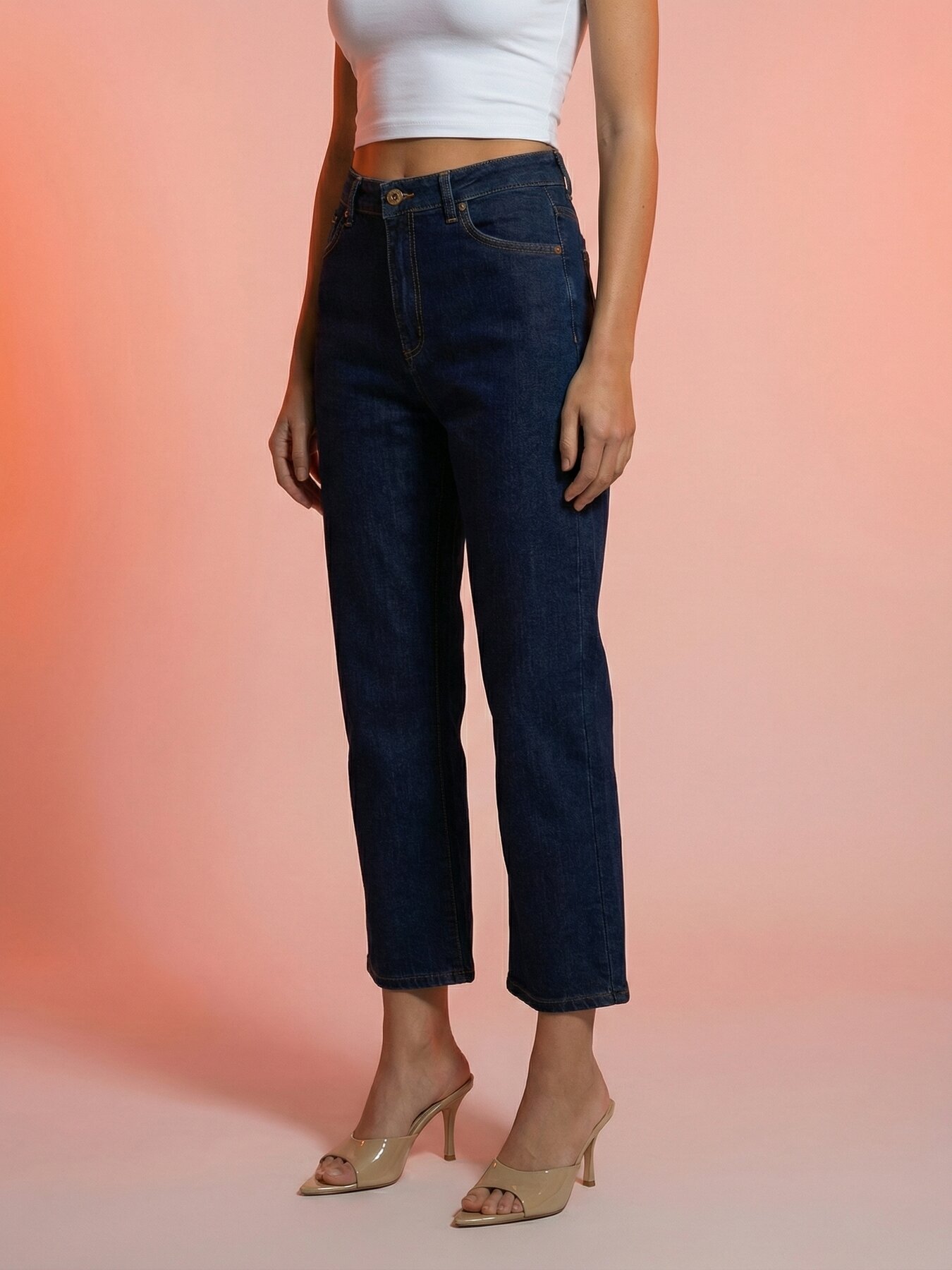 Джинсы Alessandro Manzoni Jeans, размер 40, темно-синий — фото 1