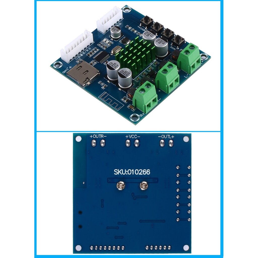 Стереоусилитель Bluetooth 30 Вт × 2 — фото 1
