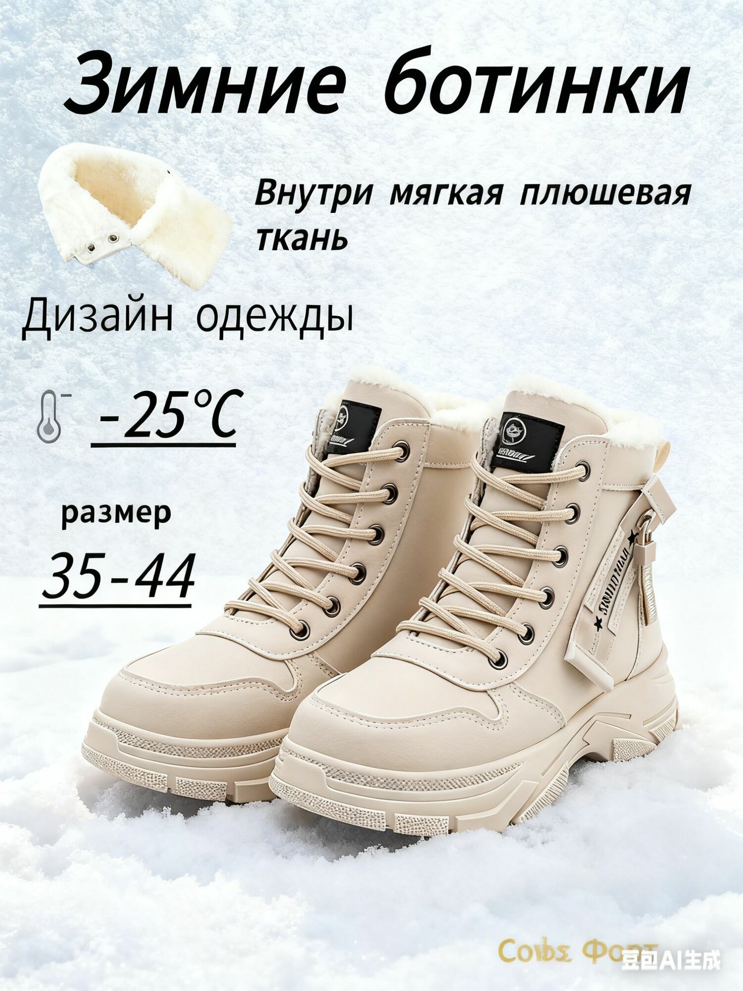 Сапоги Зимние ботинки