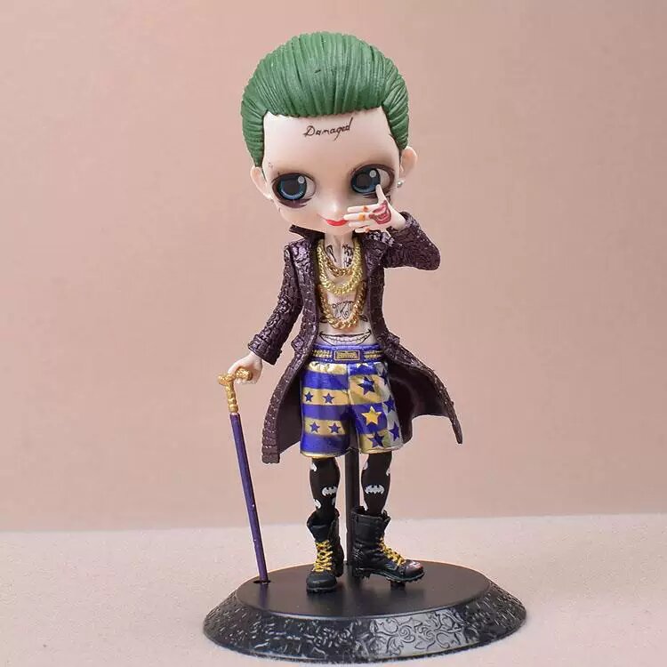 Фигурка Харли Квинн X-Force Suicide Squad Qposket, модель клоуна, подарок Тип: клоун-мужчина_Сумка (примерно 14cm)