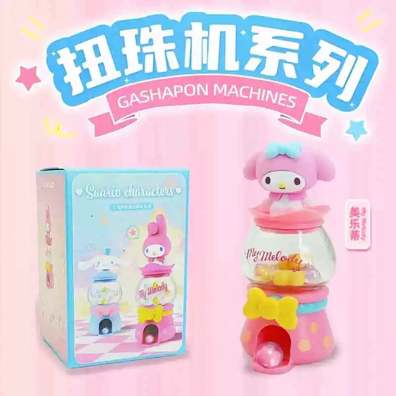 Оригинальная серия браслетов-игрушек Sanrio Family Bead Machine: коллекционная фигурка Куроми и Хелло Китти в слепой