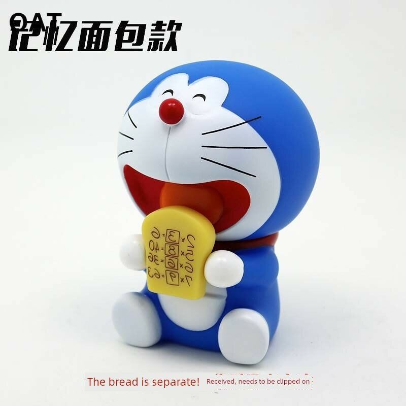 Фигурка куклы Doraemon Jingle Cat Doraemon Blue Fat Man, кукла, игрушка, слепая коробка, модель автомобиля, орнамент