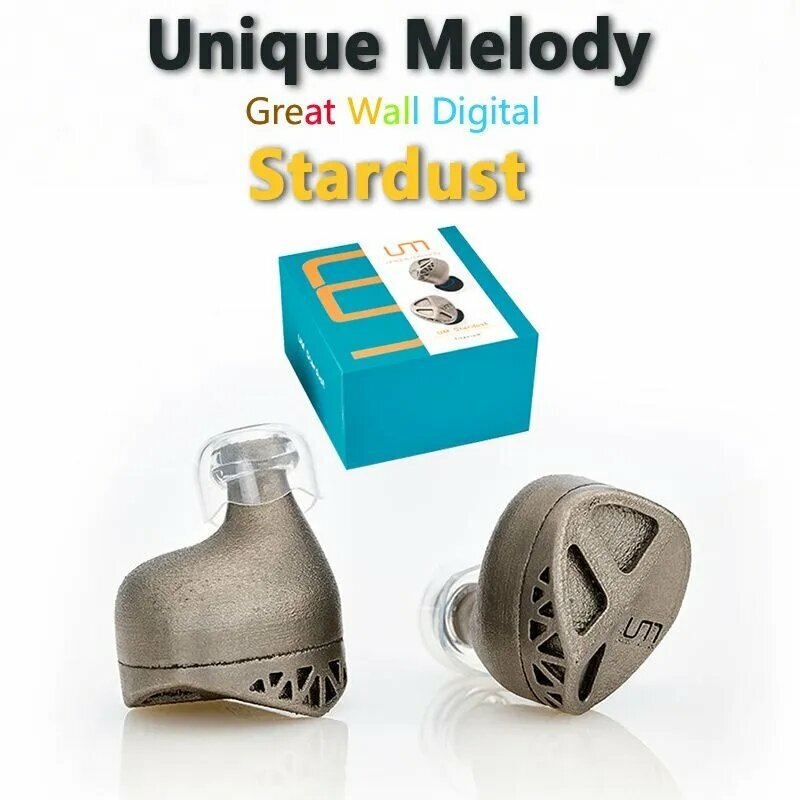 Unique Melody Наушники проводные, 3.5 мм, темно-серый