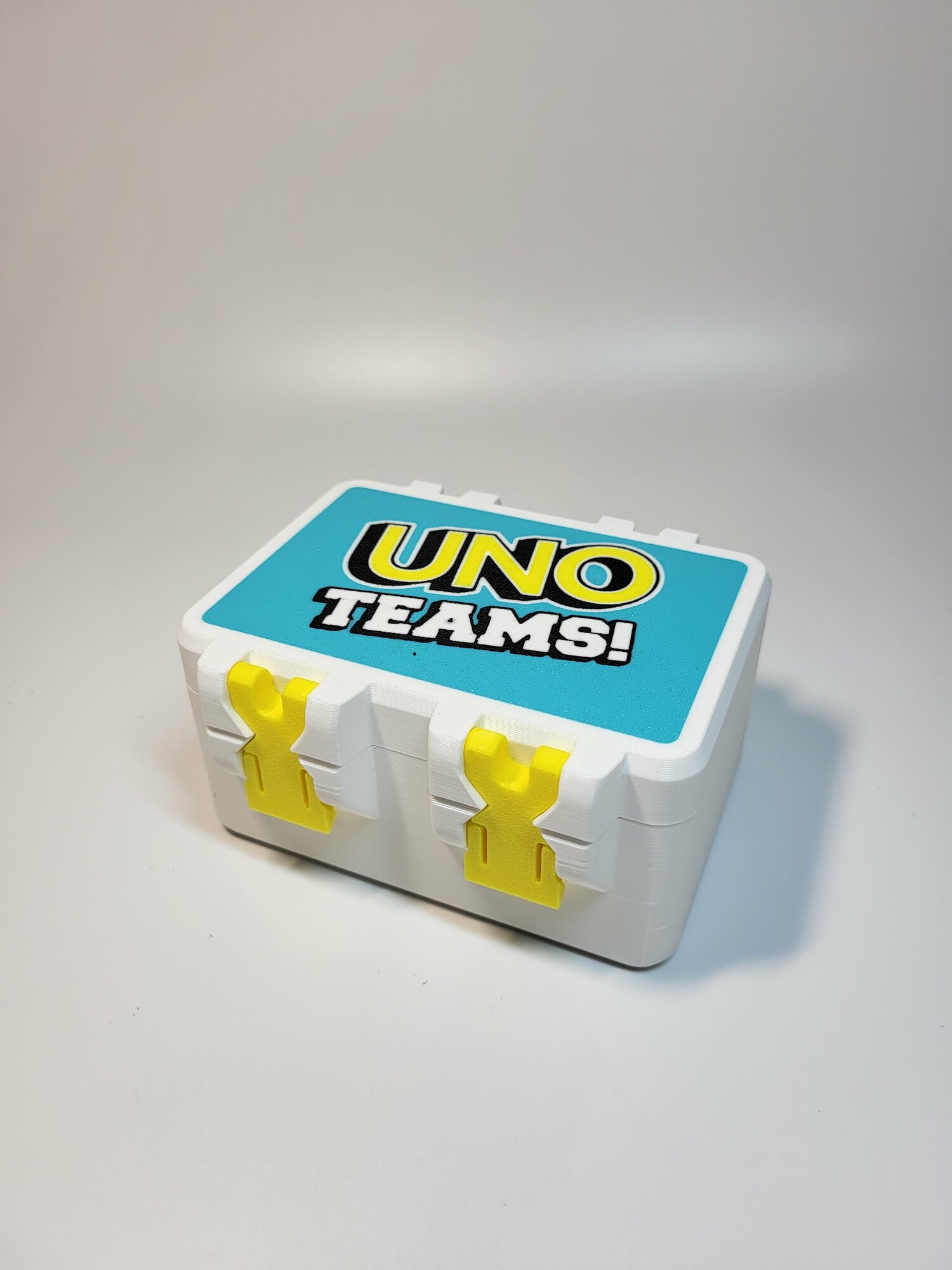 Кейс-коробка для игральных карт УНО Тимс UNO Teams 3д печать