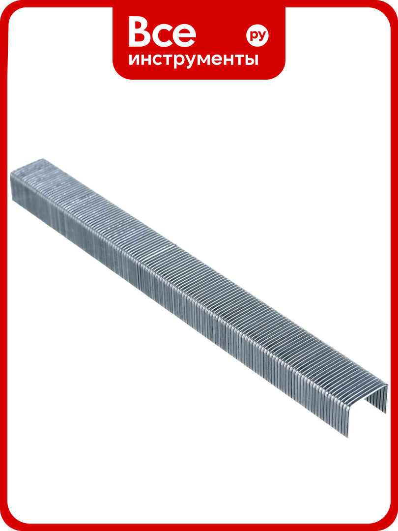 Cкобы, S1216, (5000 шт; 12.9х10 мм) для пневмостеплера S1216 FUBAG 140117, 0.9х0.7 мм, скрепления между собой различных