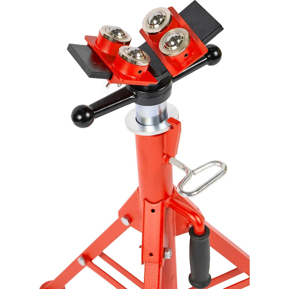 Стойка для труб TD-tools TD1108DVM, складная, V-образная, 1060мм, 1135кг — фото 1