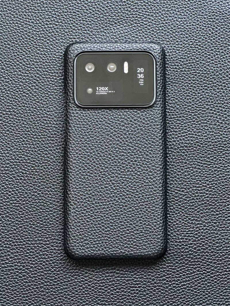 Чехол для телефона Xiaomi Mi 12S Pro из верхней кожи, черный джентльмен, узкий и тонкий