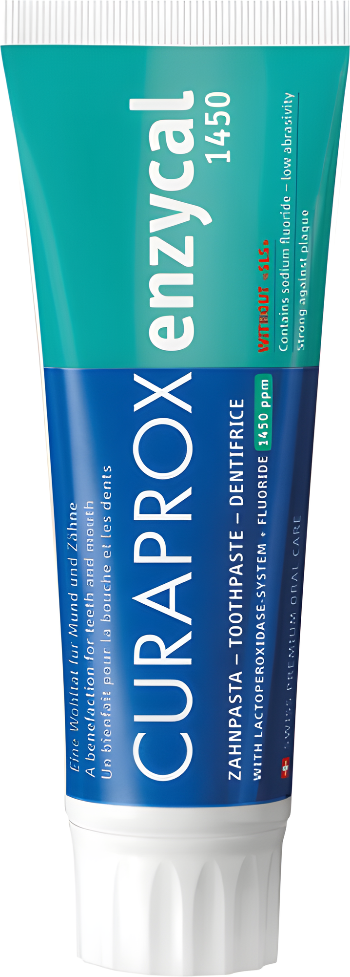 CURAPROX Зубная паста Enzycal 1450 ppm с 12 лет Enzycal 1450 Toothpaste