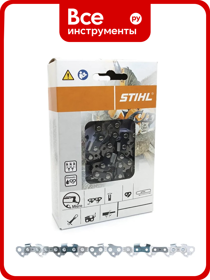 Цепь STIHL Picco Micro (63 PM) (55 звеньев, 3/8, 1,3 мм) 36130060055k