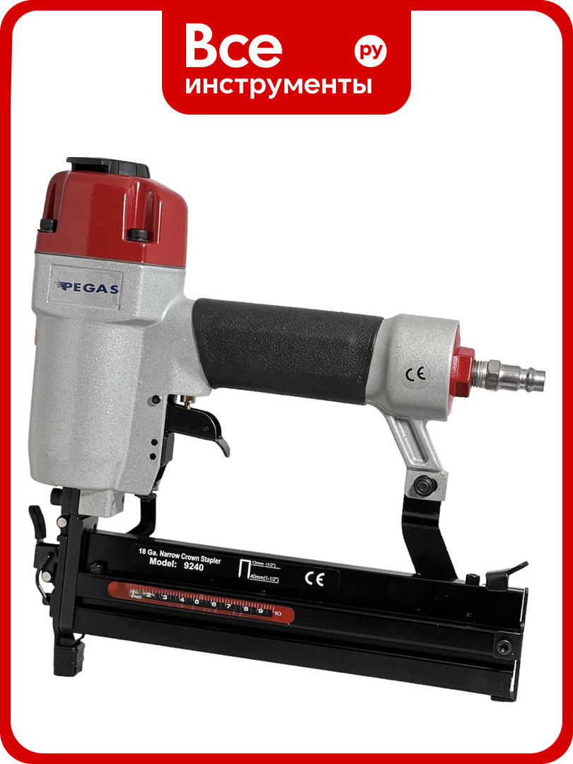 Пневматический скобозабивной каркасный пистолет Pegas pneumatic 1047