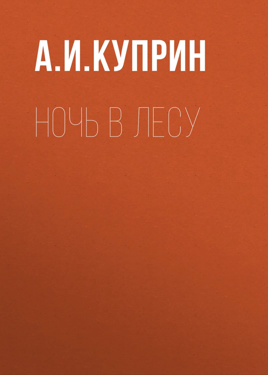 Ночь в лесу [Аудиокнига]