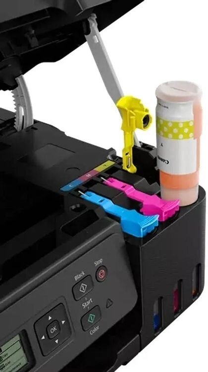 Струйное МФУ Canon G3470, A4, цветное, 11 стр./мин, Wi-Fi, USB цвет черный — фото 1