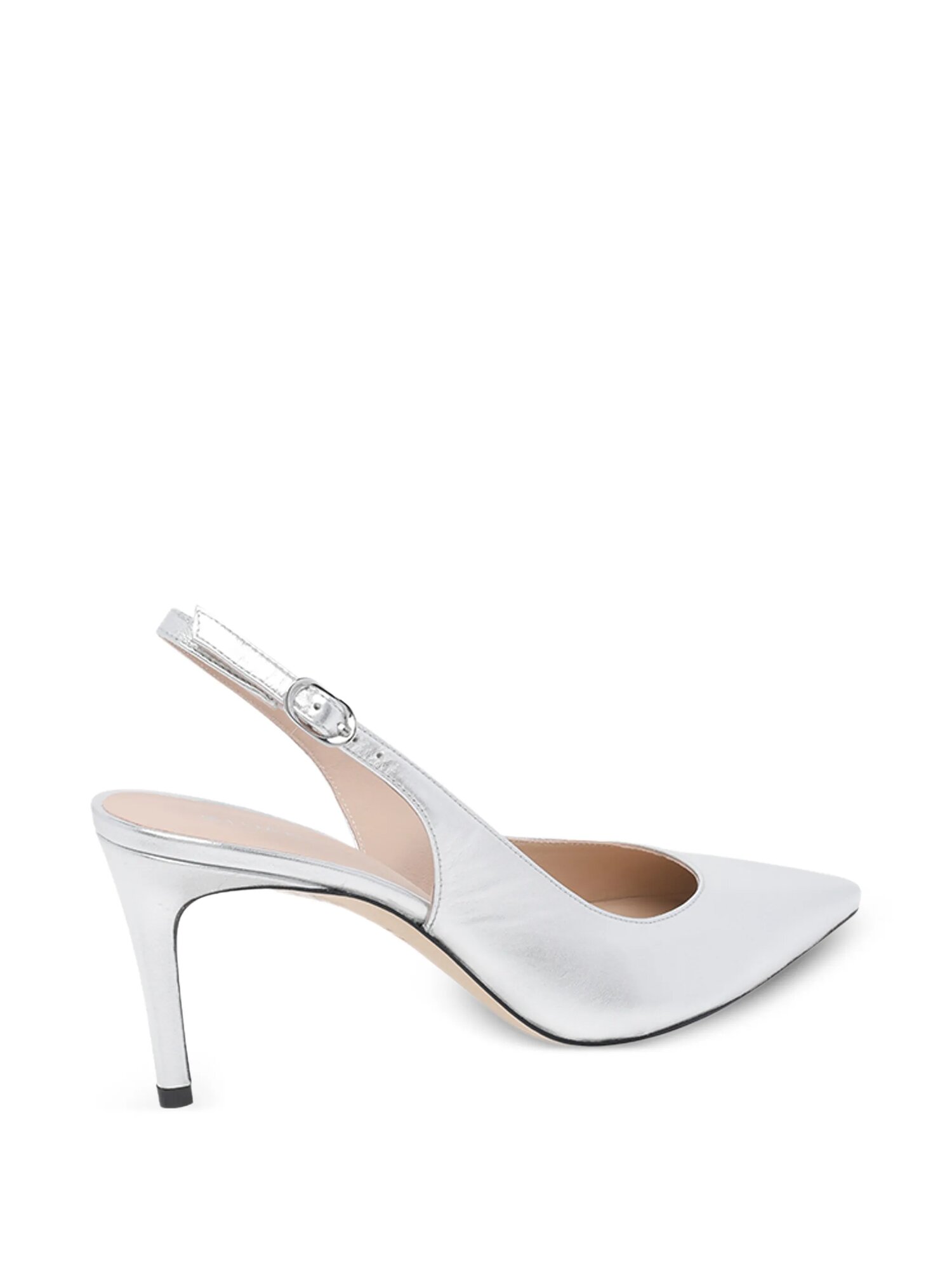Туфли Stuart Weitzman Power 75, размер 36, Silver — фото 1