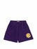 Шорты ERIC EMANUEL Mesh texture shorts, размер M, purple