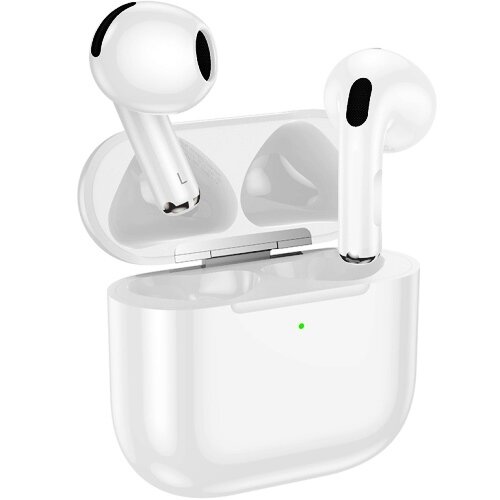 Bluetooth наушники вкладыши с микрофоном TWS Hoco EW78 беспроводная мобильная гарнитура, белые