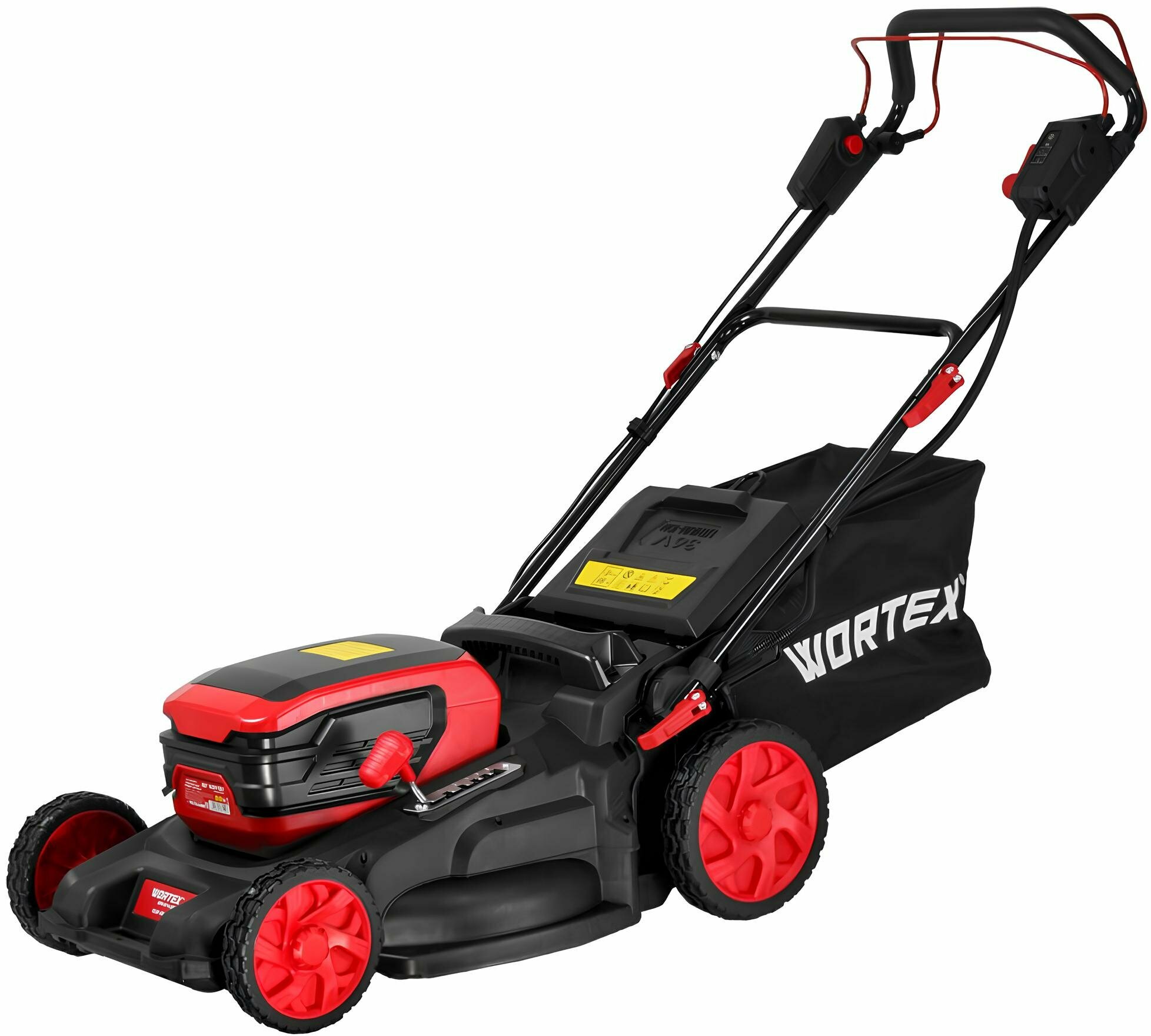 Газонокосилка аккумуляторная самоходная WORTEX CLM 4536-4 XLT SOLO без АКБ и ЗУ (2334159)