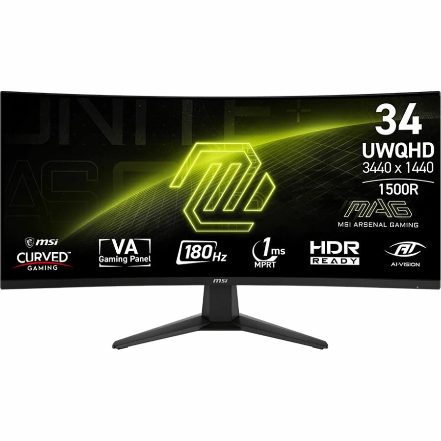 MSI 34 Монитор 9S6-3DD71M-016 VA, 3440x1440, 180 Гц
