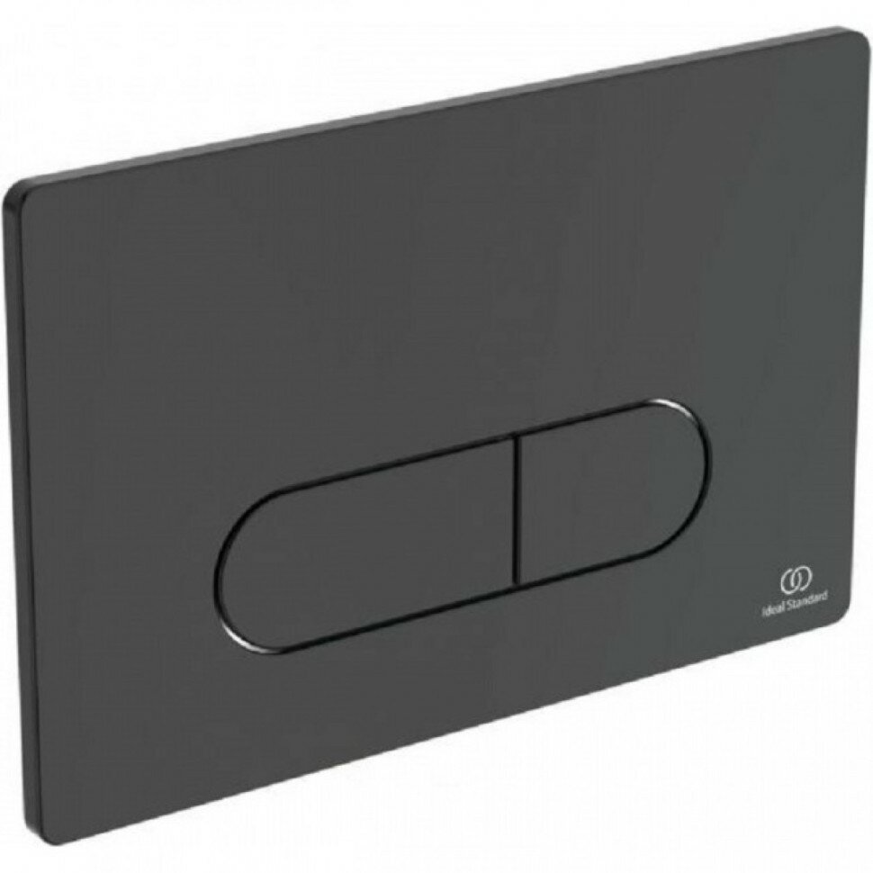 Панель смыва Ideal Standard OLEAS™ M1 механическая, двойной смыв, Silk Black (Черный матовый)