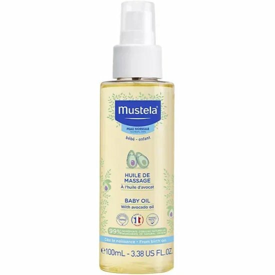 Масло массажное Mustela Baby oil, 100 мл