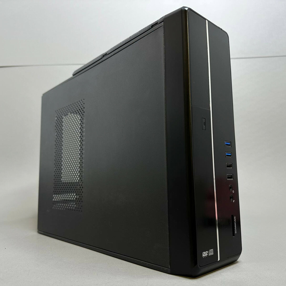 Корпус PowerCool Slim V4 500W черный