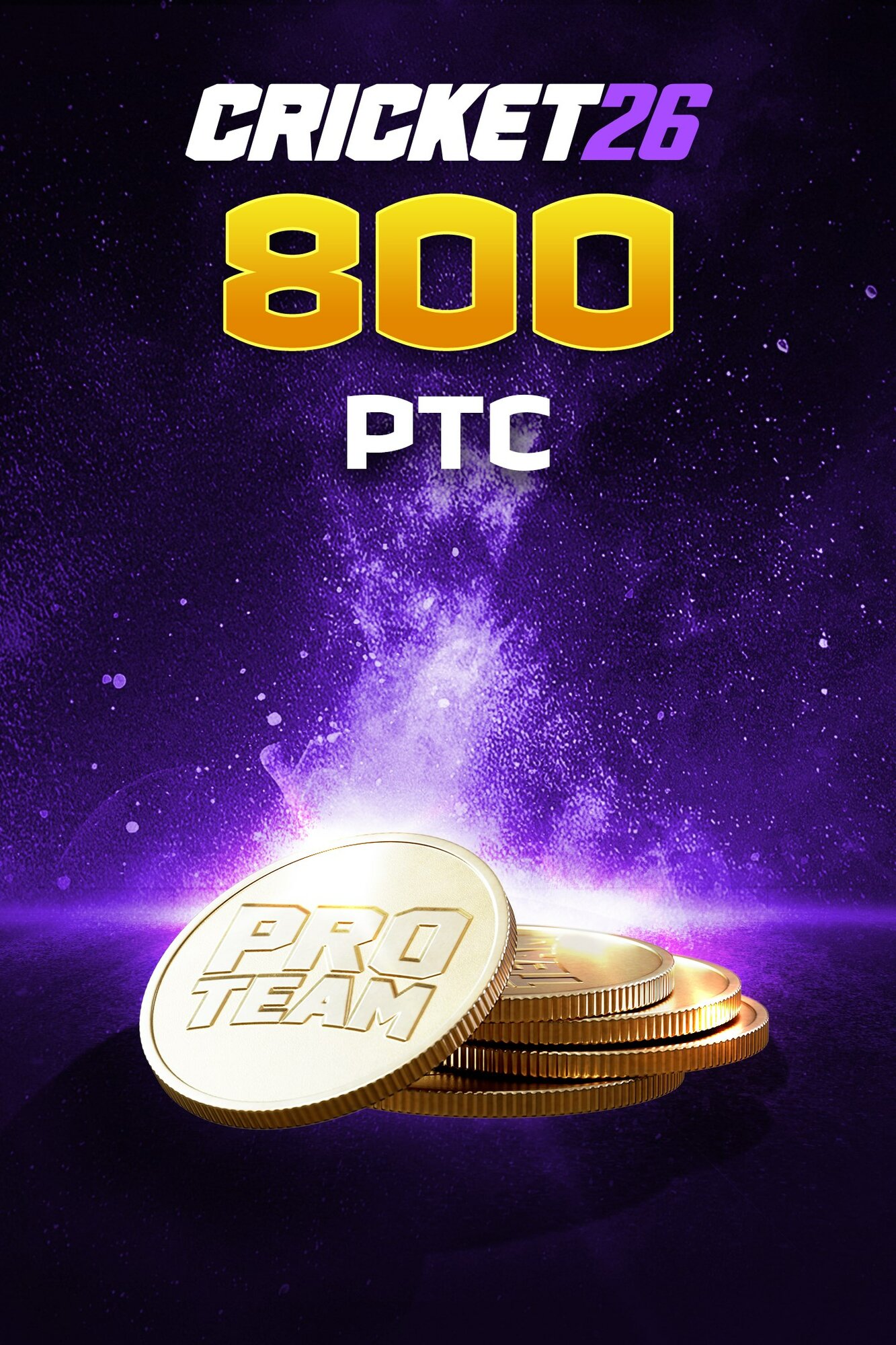 Cricket 26 - 800 Pro Team Credits — Xbox Series X|S, Xbox One, PC — Цифровая версия