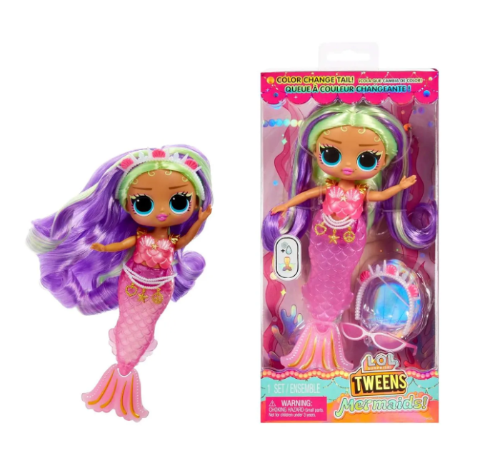 Кукла Лол русалочка Клео Коув меняет цвет - Tweens Mermaid Cleo Cove 510437