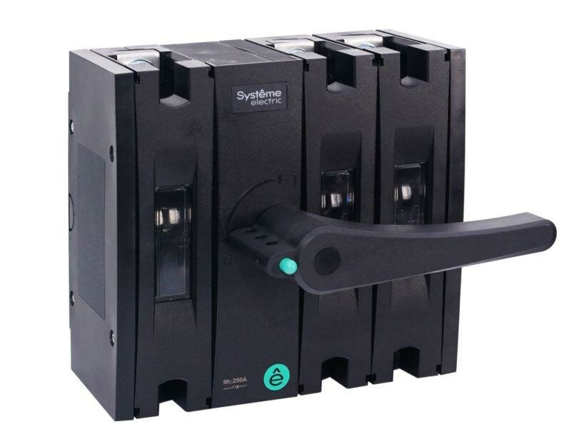 Выключатель-разъединитель SYSTEMEPACT SD160 4п 80А рукоятка фронт. центр (зак. отдельно) SE SSD01604MF0080