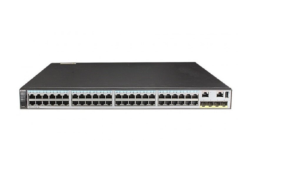 Коммутатор HUAWEI S5720-52X-PWR-LI-ACF - 48 GE PoE+, 4 x 10 Gig SFP+, 740W PoE AC 110/220V