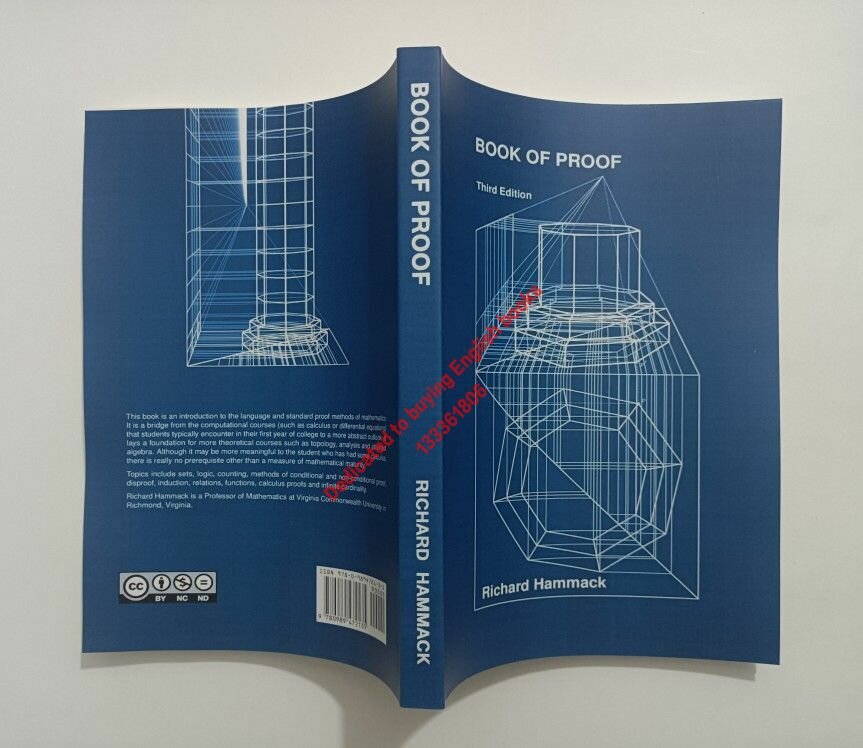 Book of Proof Reprinted books