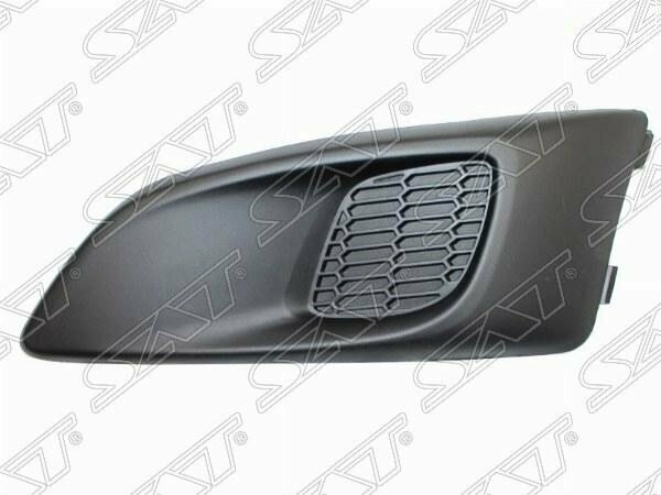 Заглушка бампера SAT ST-CVA6-000C-2 Chevrolet Aveo 11-15 спереди/ слева