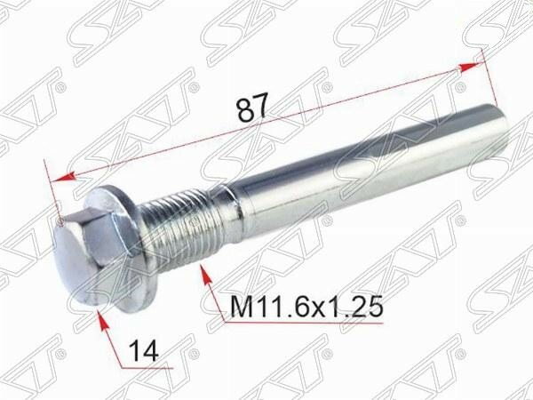 Направляющая суппорта RR SAT ST-GJ6A-26-998 MAZDA 6 GG