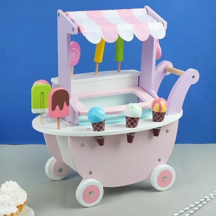 Игровой набор Тележка с мороженым