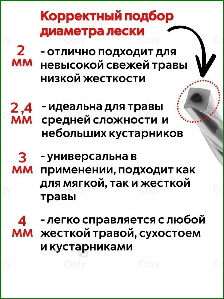 Леска для триммера — фото 1
