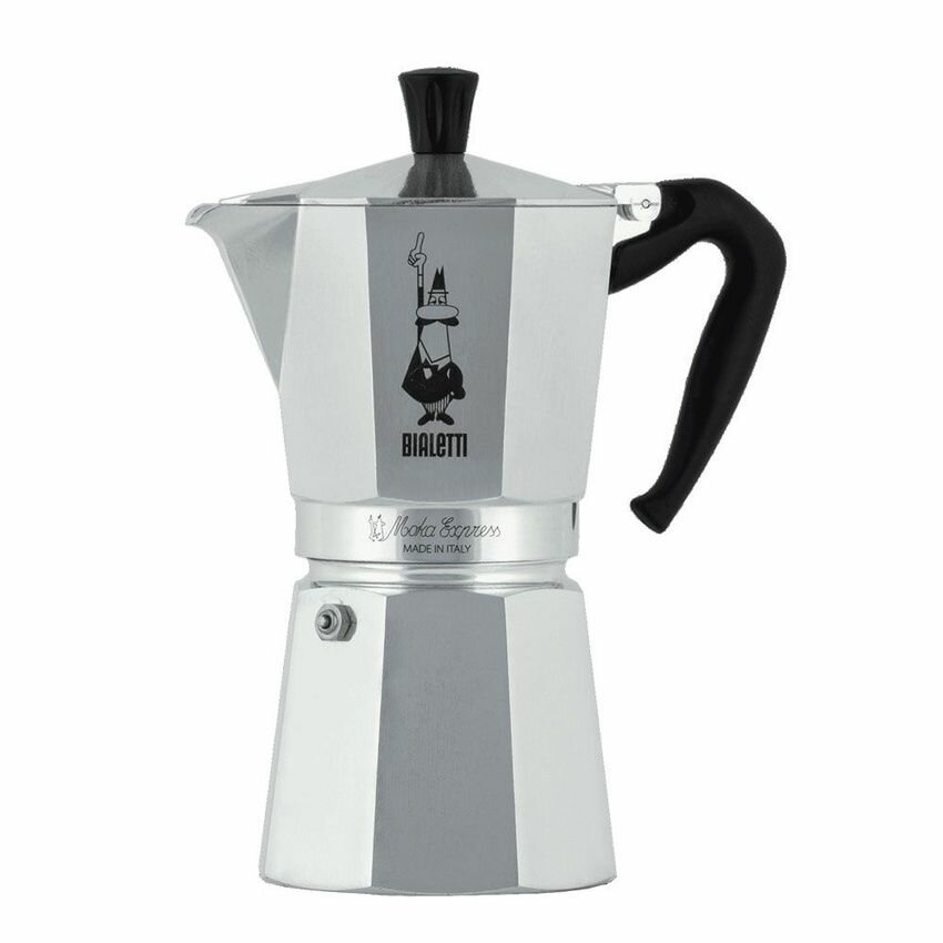 Кофеварка гейзерная Bialetti Moka Express 1165 на 9 порций 420 мл