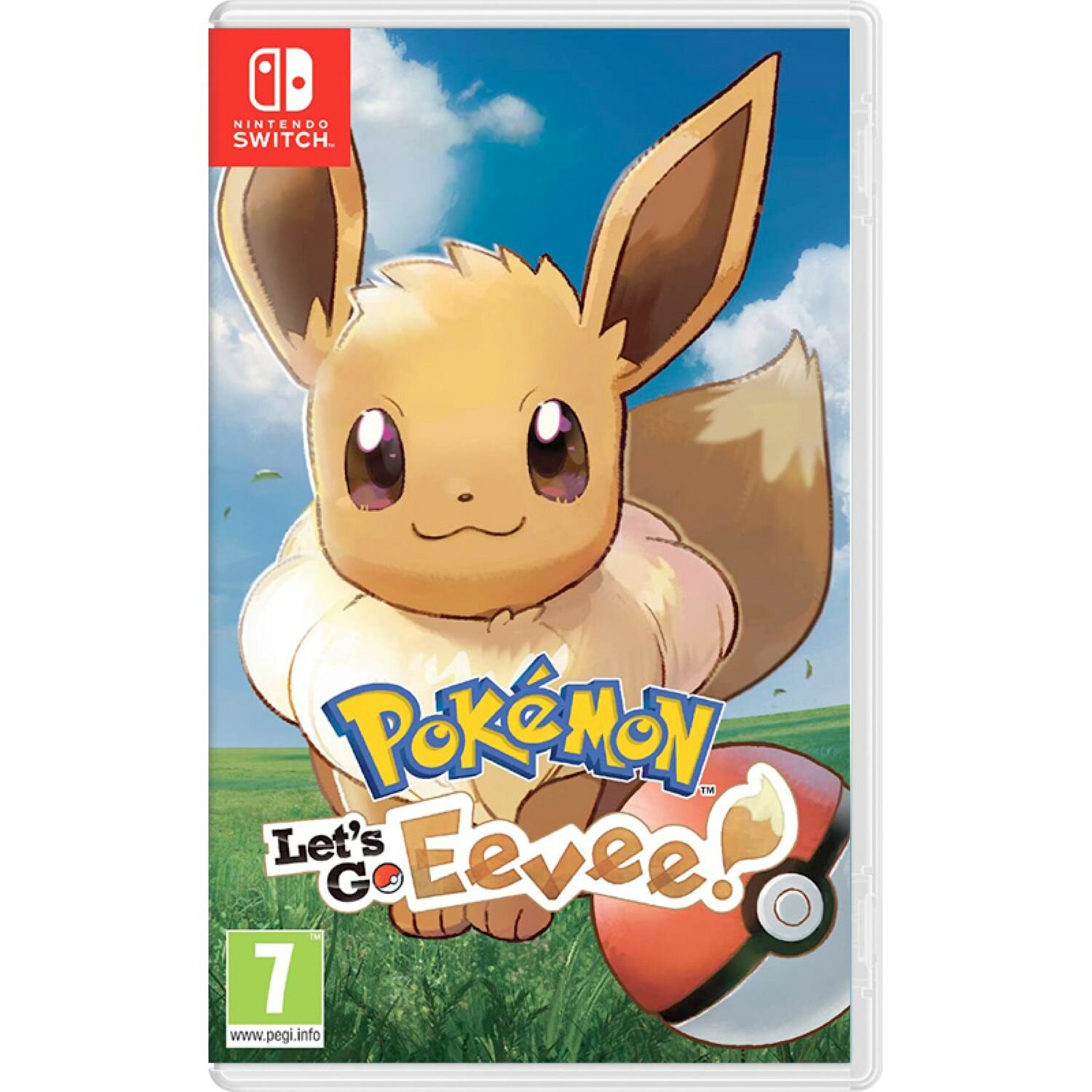 Pokemon: Let's Go! Eevee! (Игра на картридже) (Nintendo Switch)