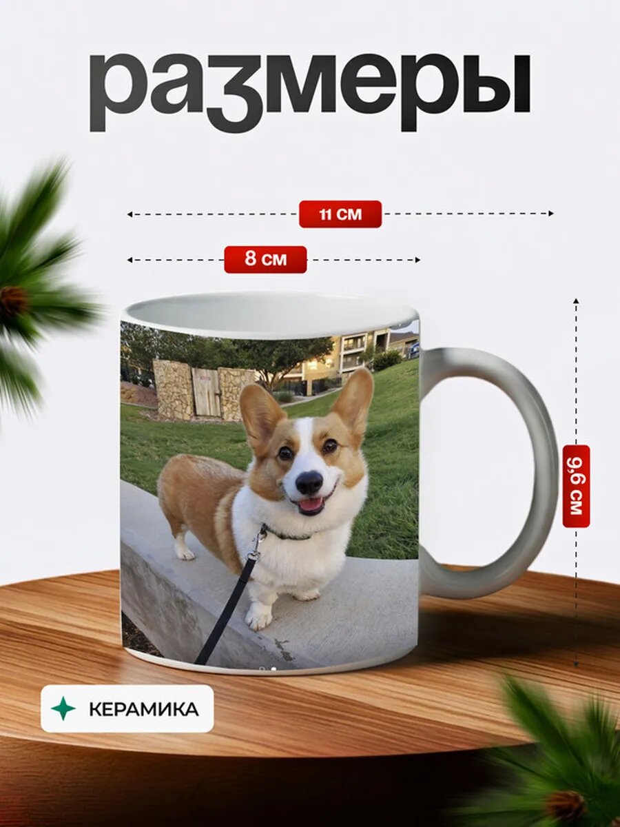 Кружка Корги 42, — фото 1