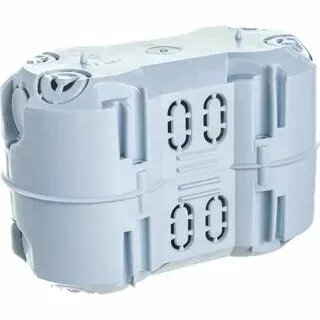 Установочная приборная коробка (подрозетник) KOPOS двухместная KP 64 Electro 71x142х45 для твердых стен (комплект 2шт.) KP 64 / 2 (KA)