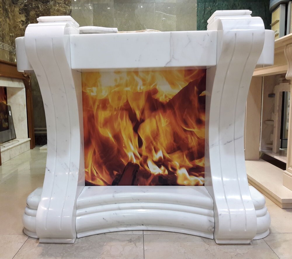 Портал Vel P, Blanco Statuario, без адаптаций (Arriaga)